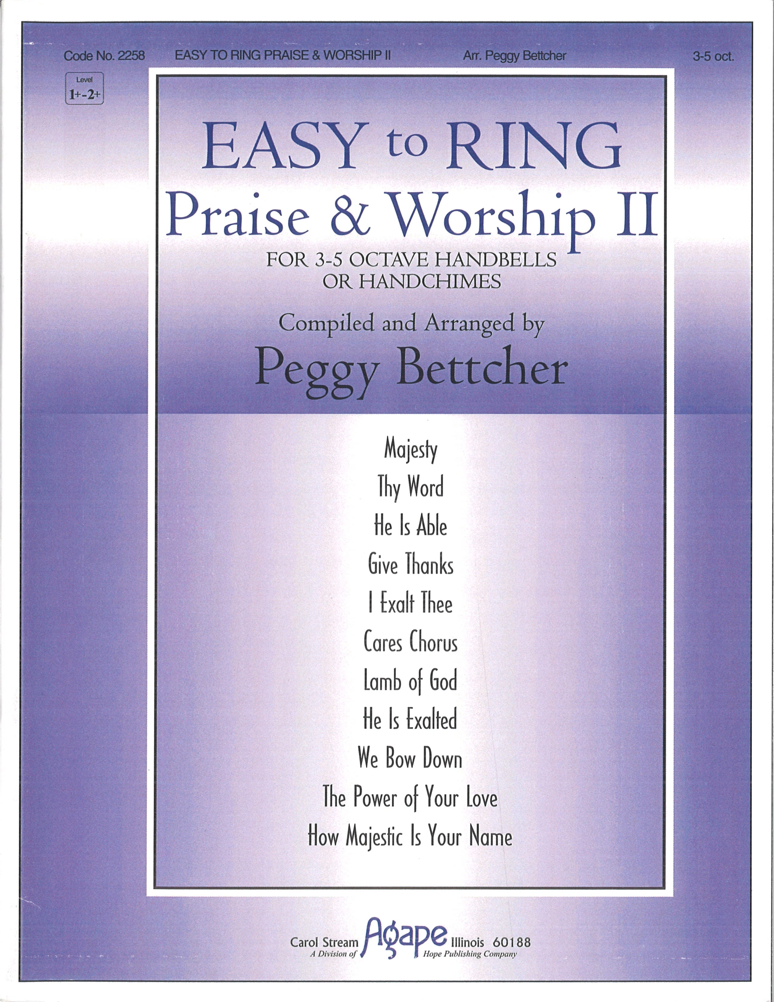 Easy to Ring Praise and Worship Volume
